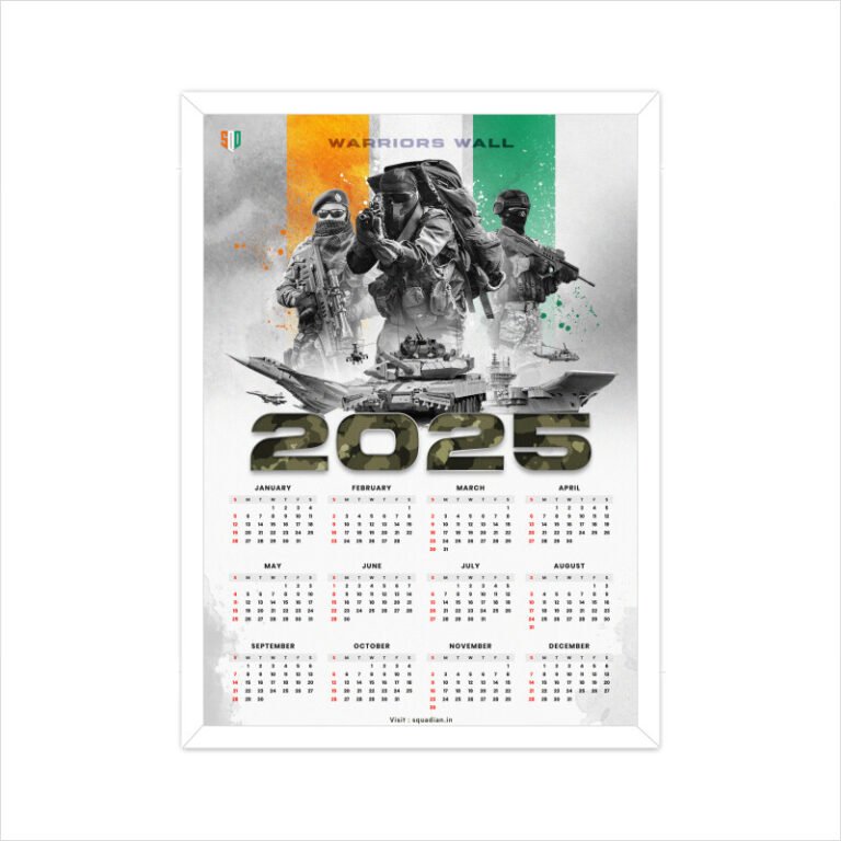 MILITARY CALENDAR 2025 POSTER FRAMES – Squadian